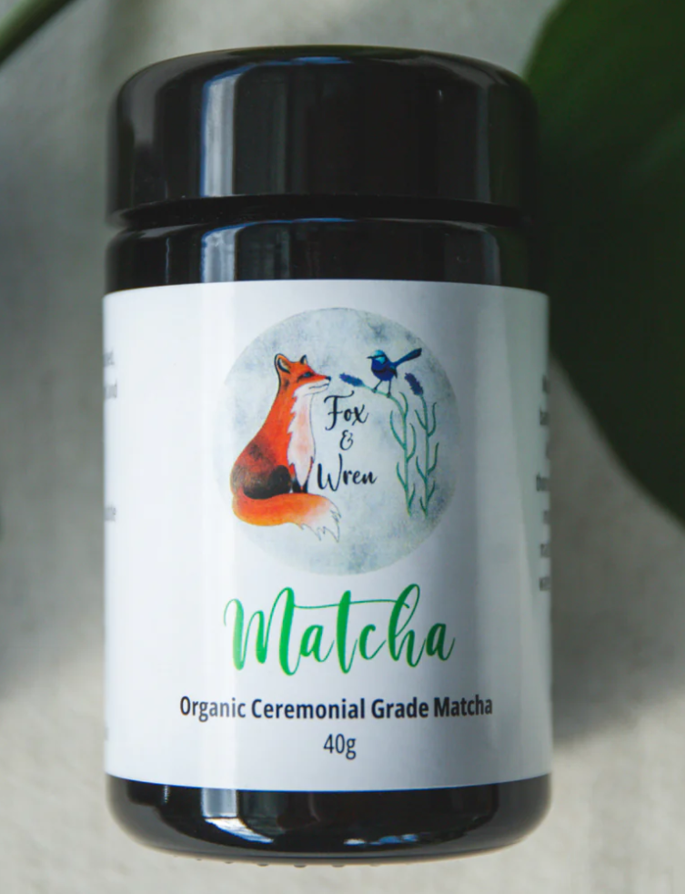 Fox and Wren Organic Ceremonial Matcha 40g – Precious Organics