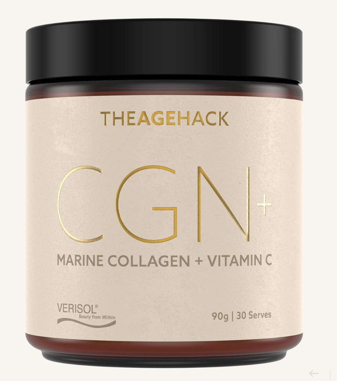 The Age Hack CGN + Marine Collagen + Vit C 90g – Precious Organics